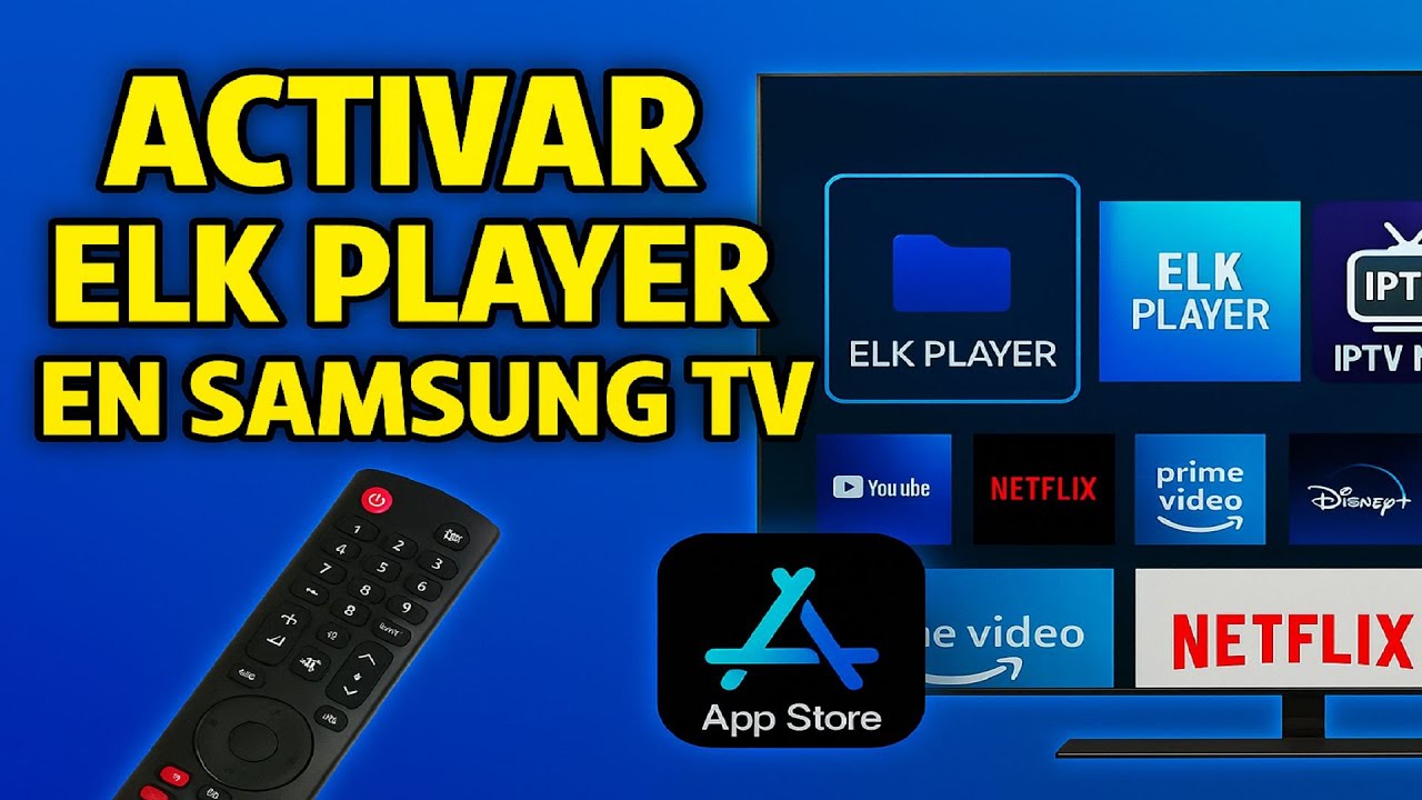 Cómo Configurar ELK Player en Samsung TV con Listas M3U y Xtream Codes ...