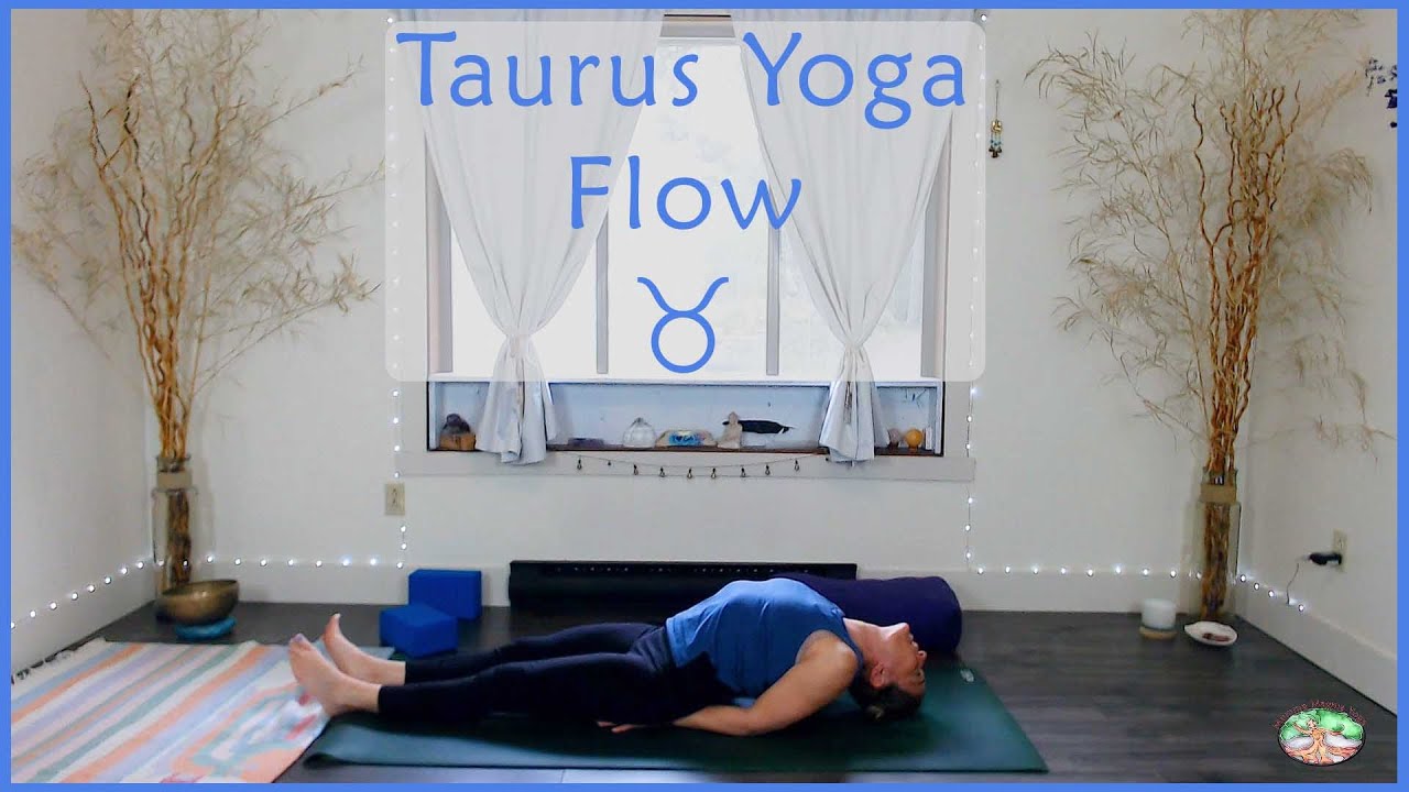 Taurus Yoga Flow - A 40-minute journey into the Throat Chakra - YouTube