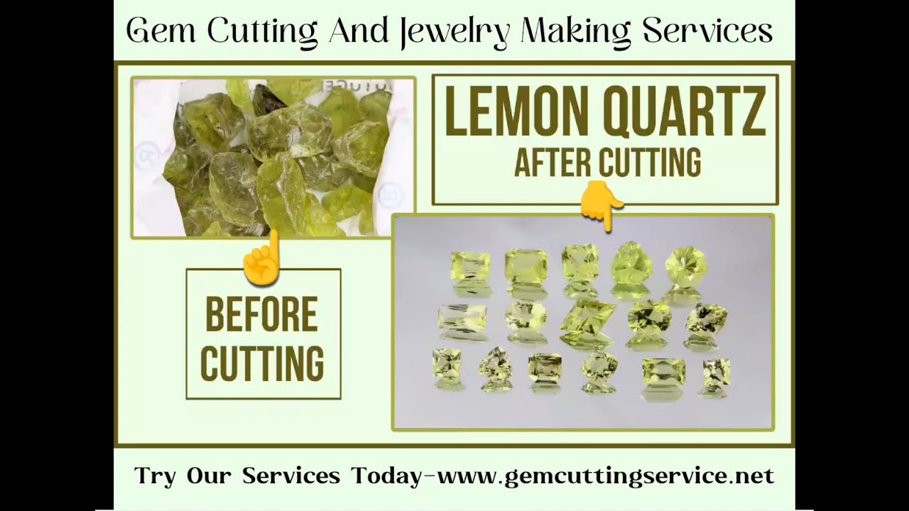 We recently faceted some Lemon Quartz into Artistic Cuts to the ...