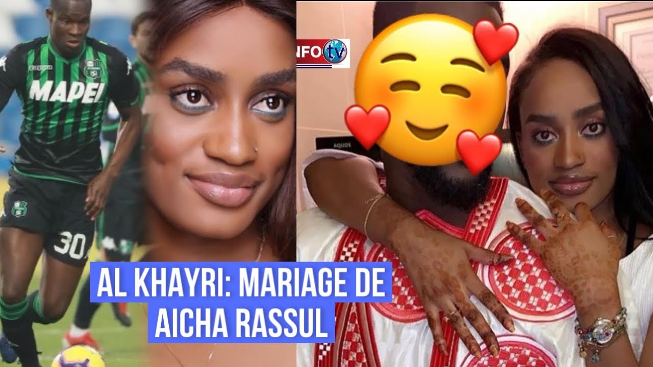 Al Khayri : 🥰admirez les premieres images du mariage de Aicha Rassul Seck soeur de Wally Seck ...