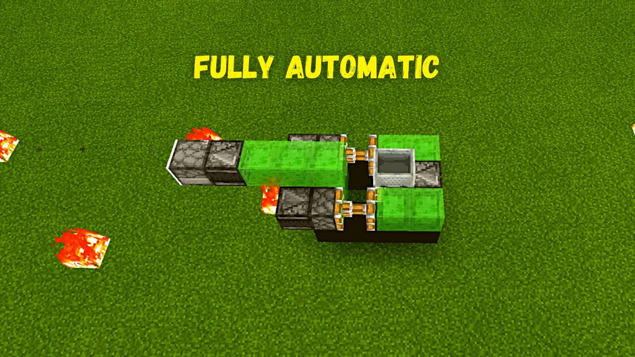 How To Make a Working Tank [Minecraft]/[MCPE] - YouTube