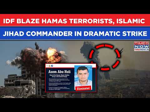 Israel's Roaring Jets Kill Hamas Terrorists, Islamic Jihad Commander In Blazing IDF Airstrike, Watch