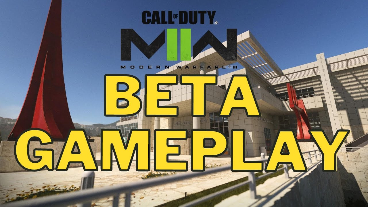 CALL OF DUTY: MW2 BETA GAMEPLAY | Valderas Museum - YouTube