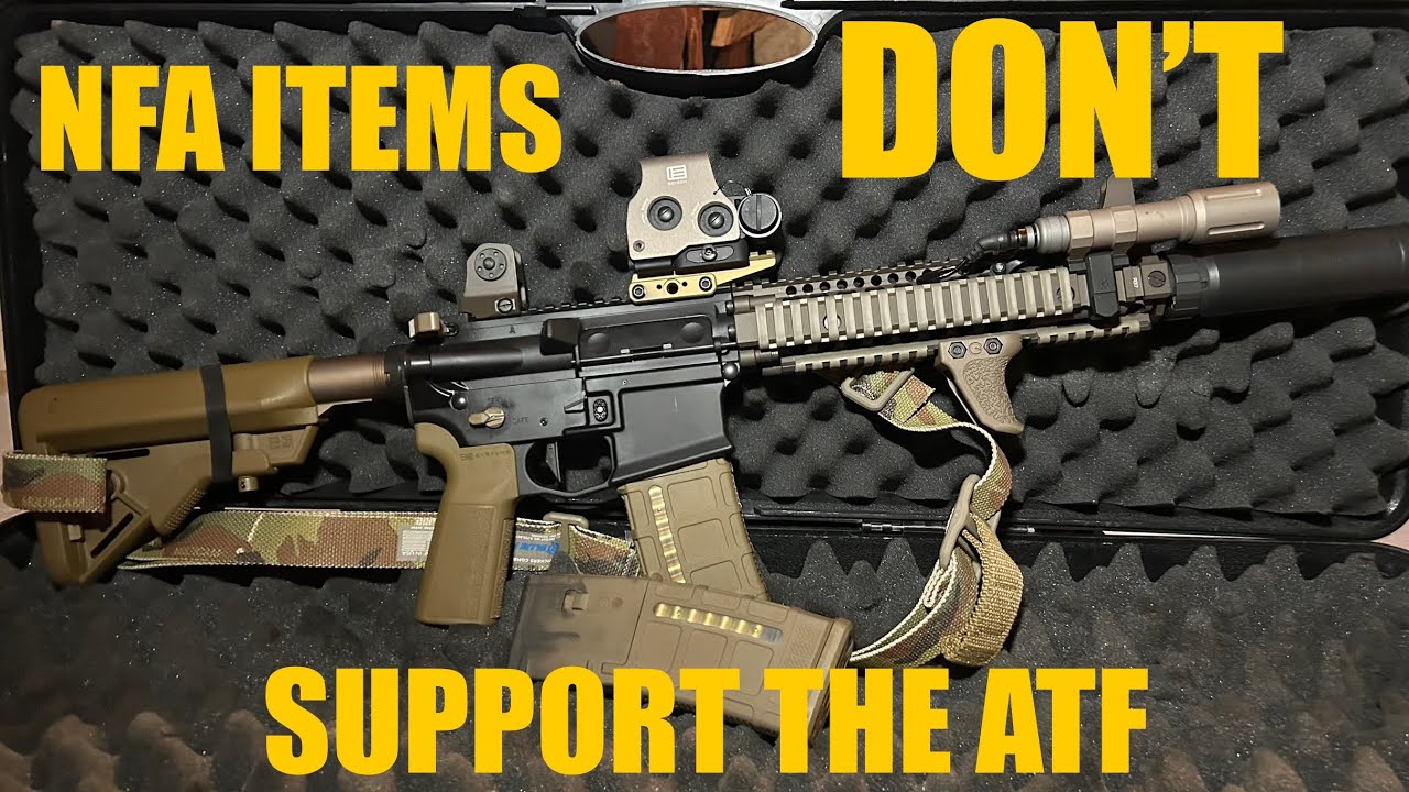 Owning NFA Items Does NOT Mean You Support The NFA! - YouTube