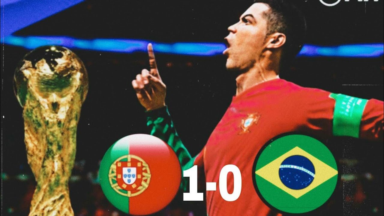1-0||Portugal vs Brazil||Portugal win the game ||subscribe my channel ...