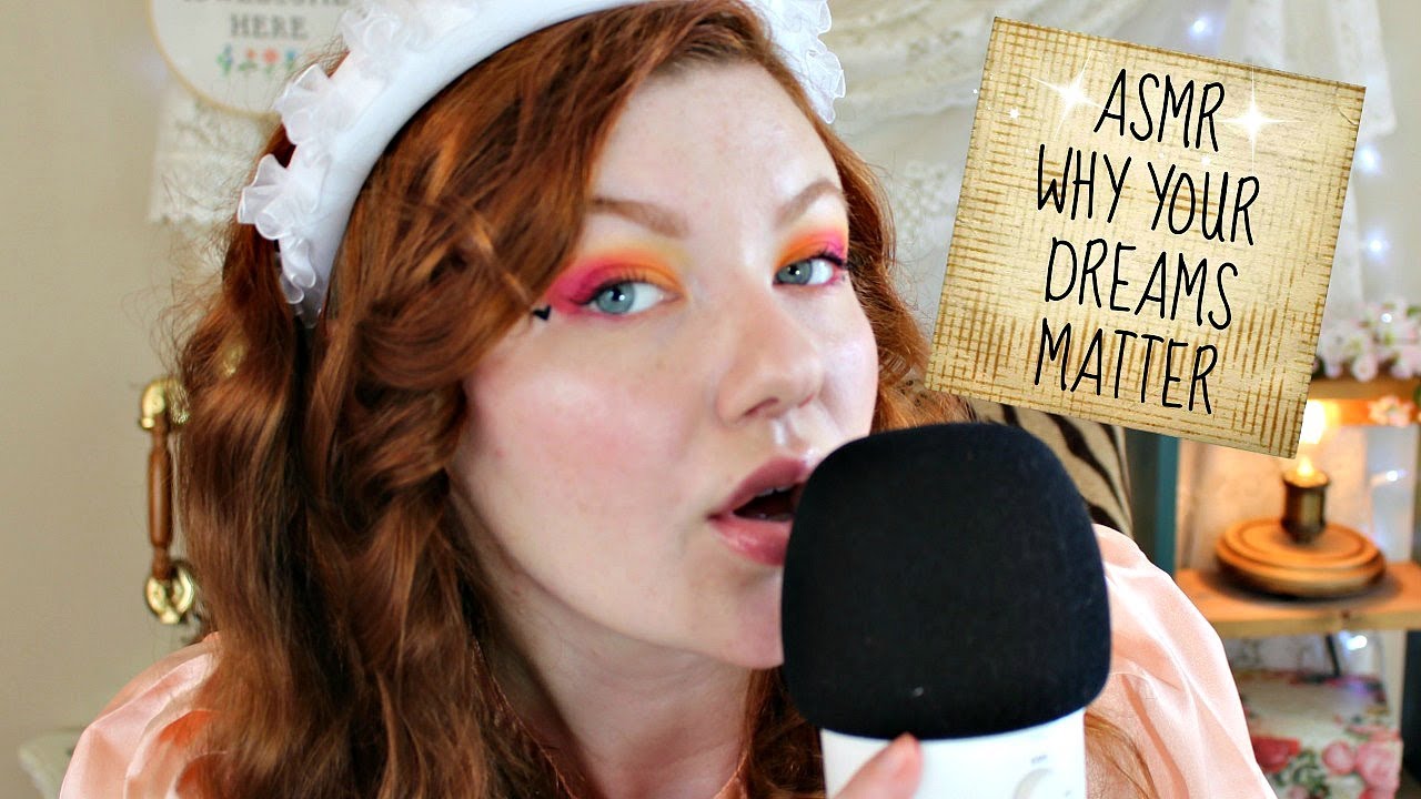 ASMR deep, slow ear whispering about dreams and purpose - YouTube