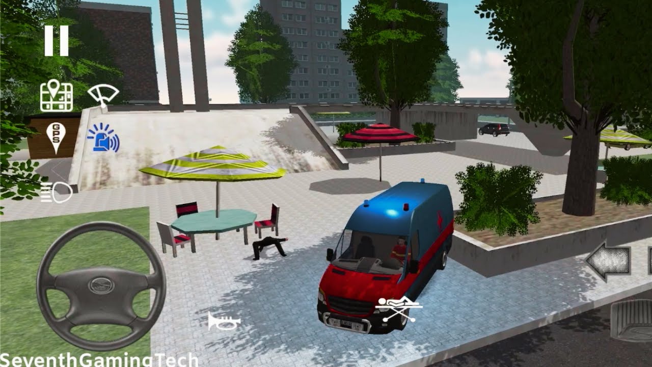 Patient Rescue By Ambulance 🚑🚑🚑🚑🚑 Emergency Ambulance Mobile Simulator ...