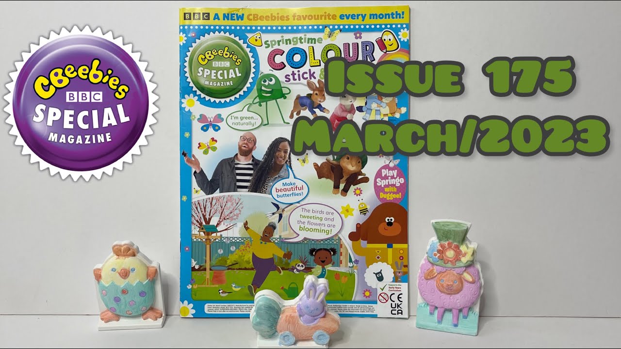 CBeebies Special Magazine. Issue 175, March/2023, with Easter paint ...