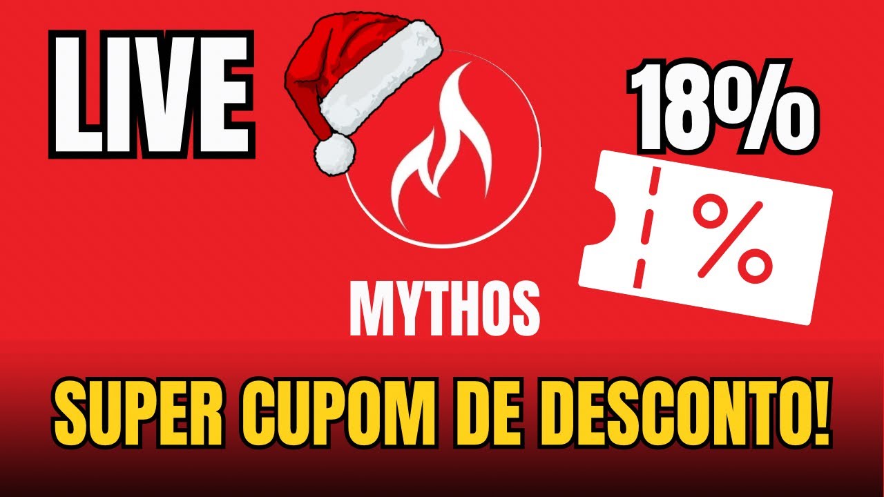 Live - Super cupom de desconto na Mythos - YouTube