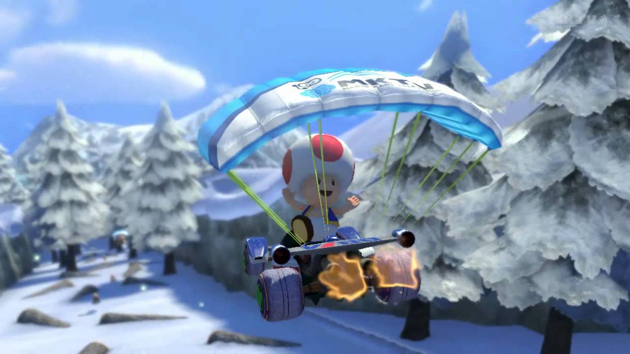 Wii U - Mario Kart 8 - Mount Wario Online Races Mario - YouTube