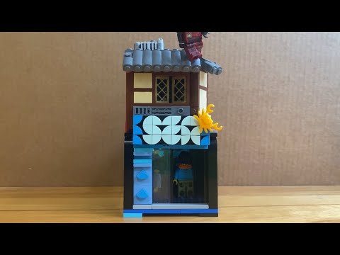 Lego aquarium/dojo MOC - YouTube