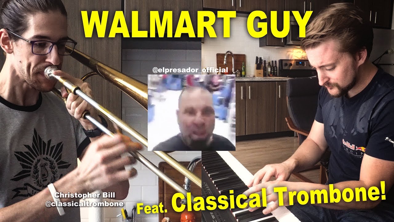 Guy Makes Weird Noises In Walmart - feat. Christopher Bill - YouTube