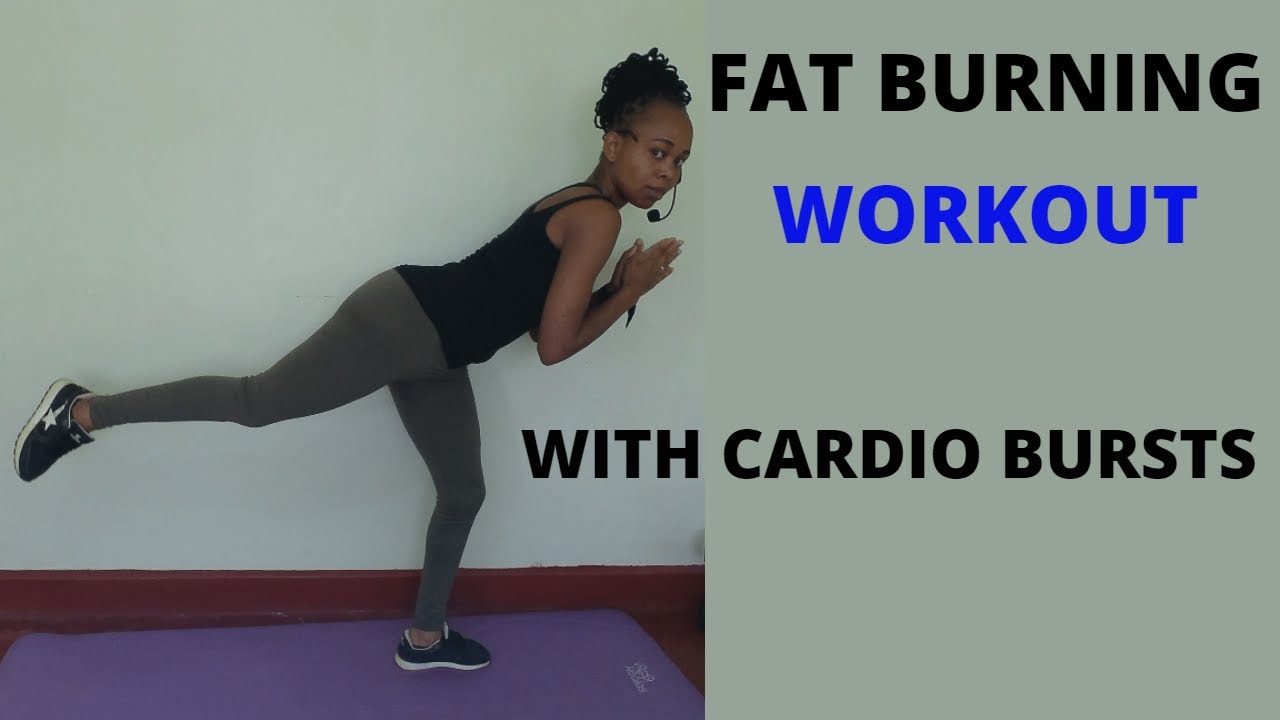 FAT BURNING WORKOUT WITH CARDIO BURSTS // Total Body Workout - YouTube