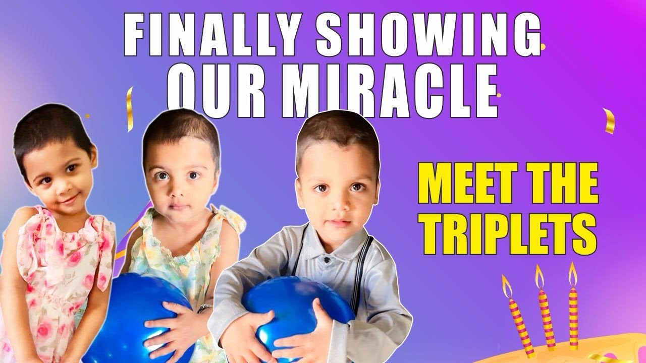 “Finally… Meet Our Miracle Triplets! 🥹💖 | First Intro Vlog” - YouTube