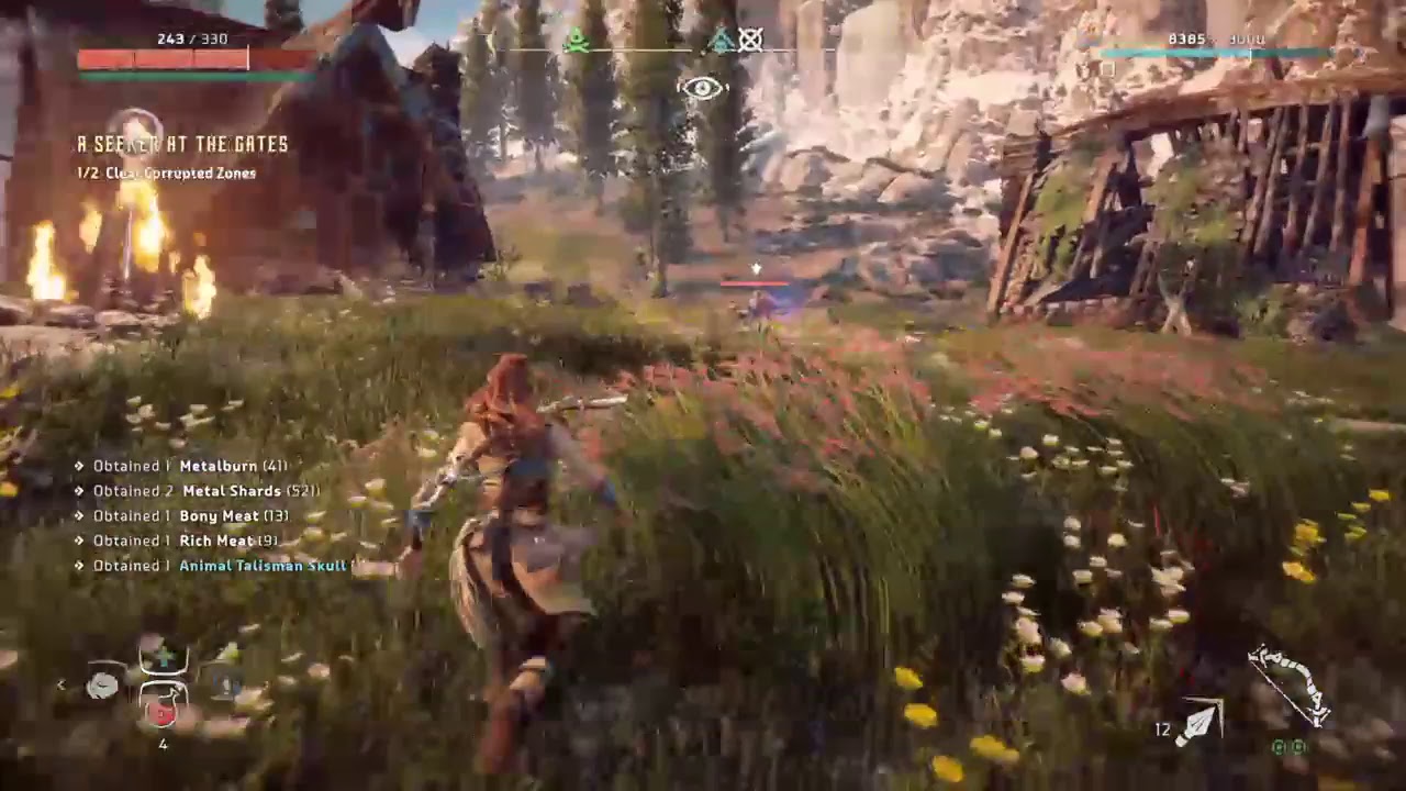 Horizon zero down playing - YouTube
