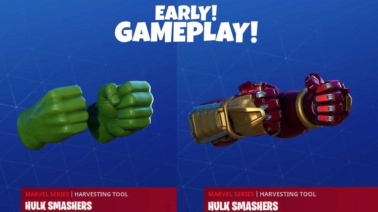 NEW HULK SMASH PICKAXE SHOWCASE/GAMEPLAY!! - YouTube