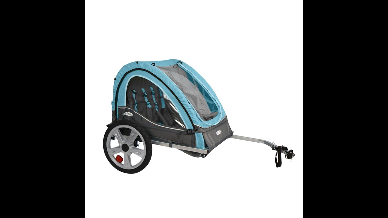 InStep Take 2 Bicycle Trailer Review - YouTube
