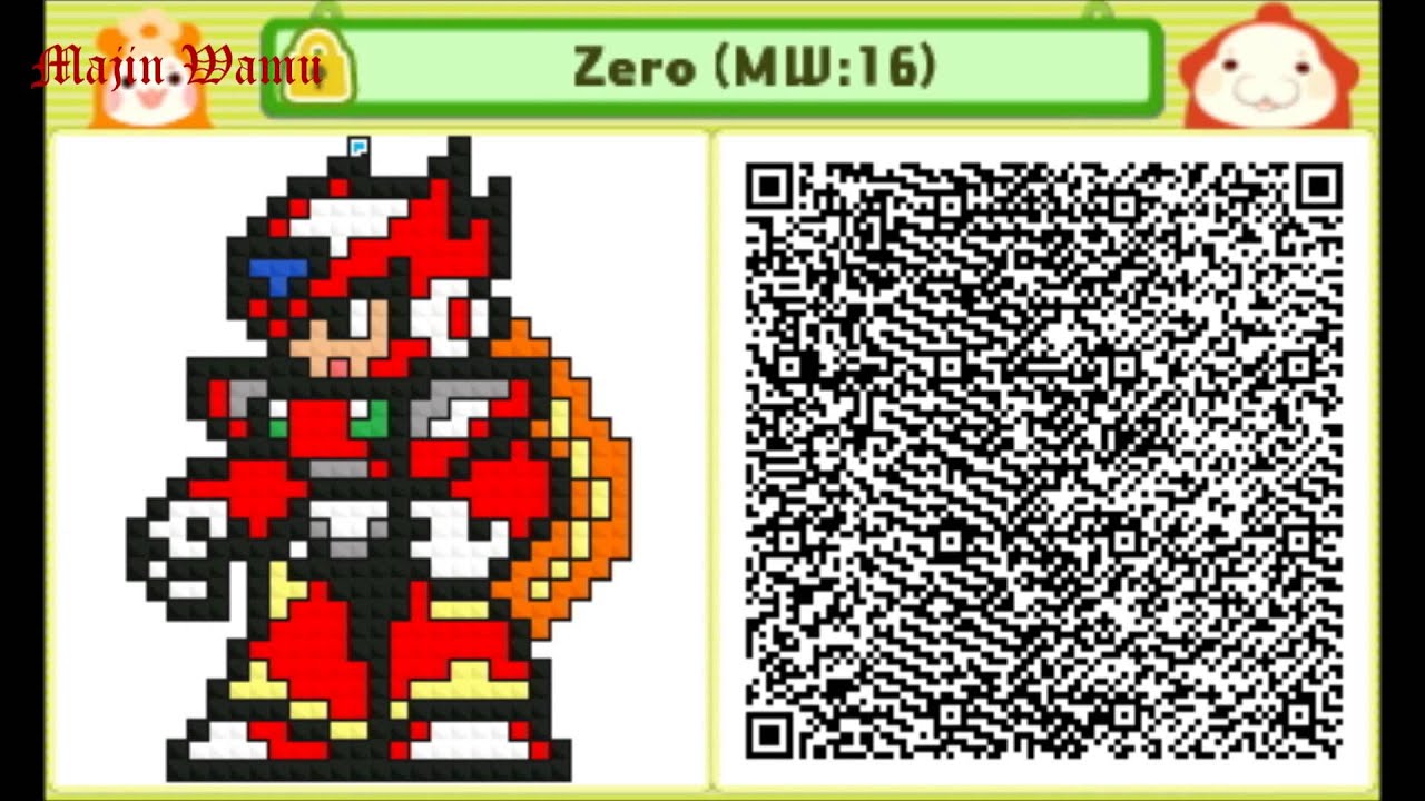 Pushmo: Zero From Mega Man X Custom Level 16 QR Code - YouTube