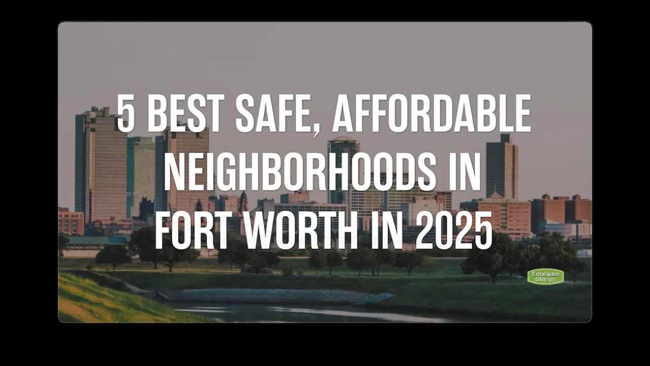 5 Safe Affordable Neighborhoods Fort Worth - YouTube