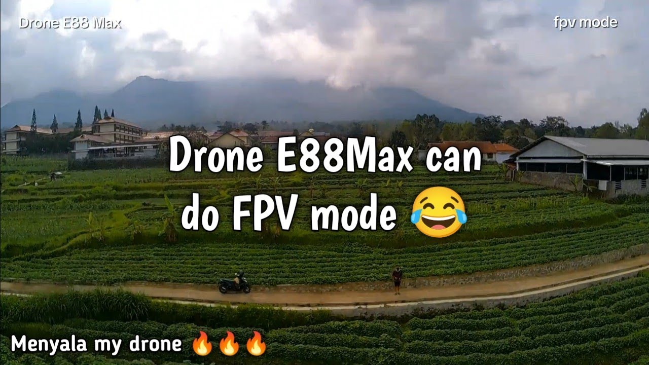 FPV mode with drone E88 Max | First Person View (fpv) pake drone E88 ...