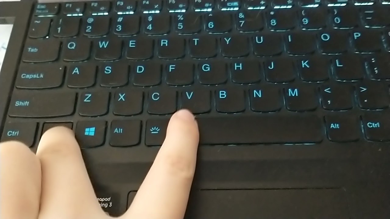 jak włączyć klawiaturę - YouTube
