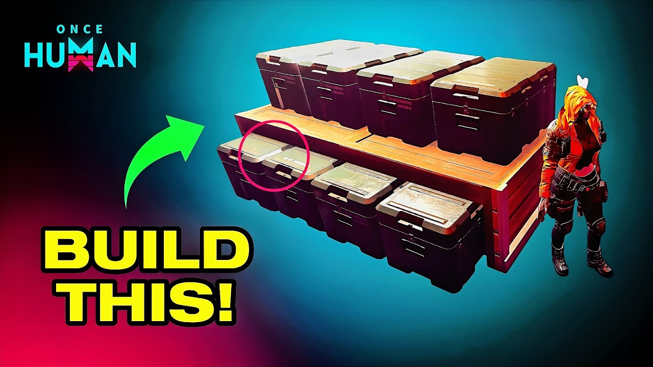 Once Human: Easiest DIY Metal Shelves Alternative You Need! - YouTube