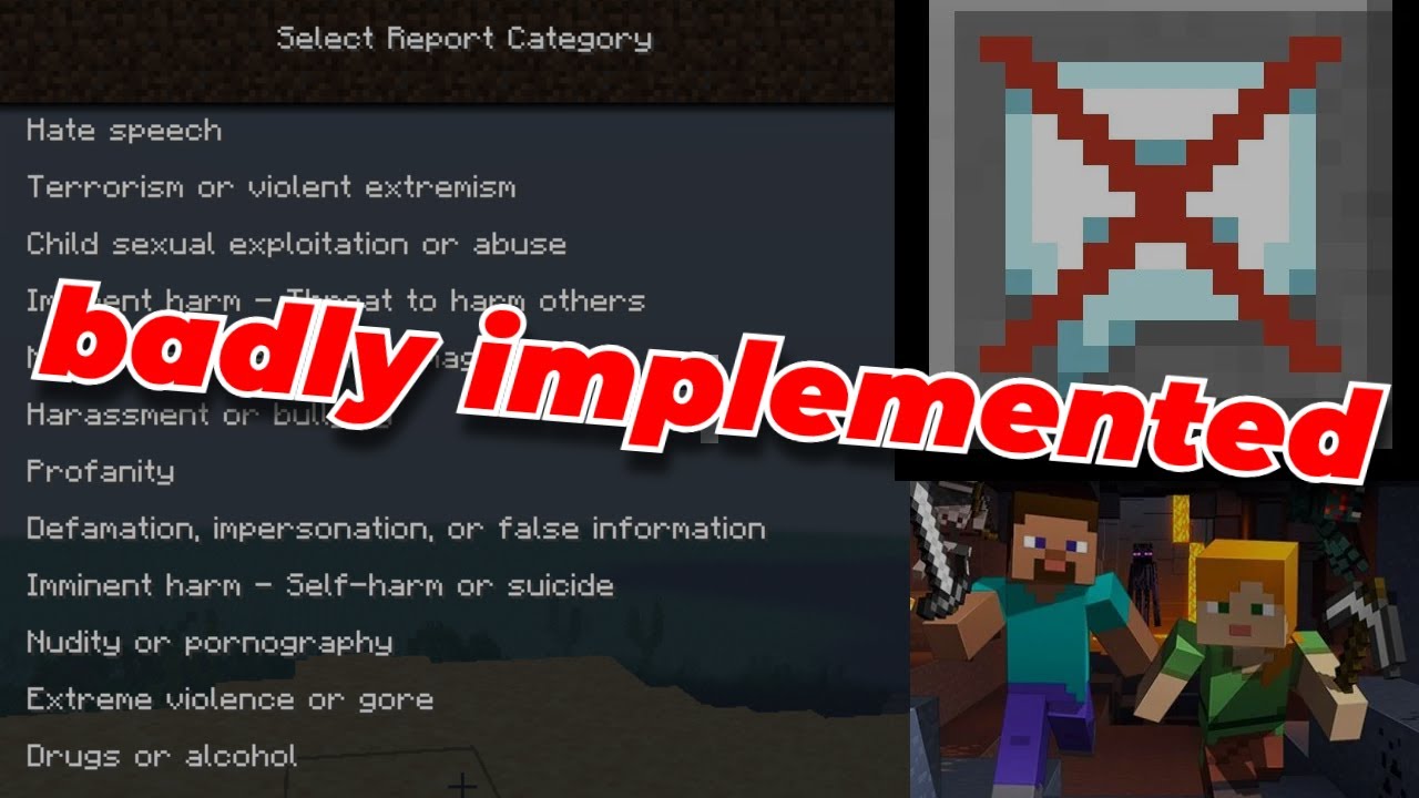Minecraft 1.19.1 Chat Reporting: How to Make it Better and Problems of ...