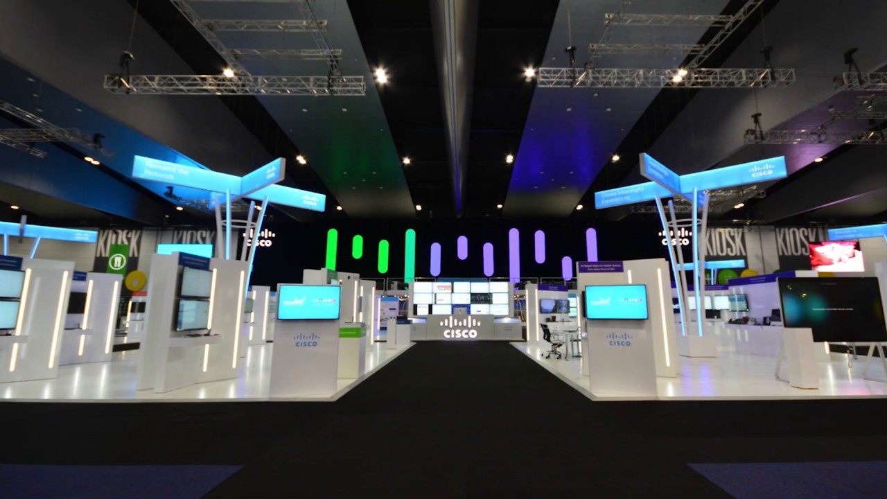 Cisco Stand / Cisco Live! 2019 Video Reel - YouTube
