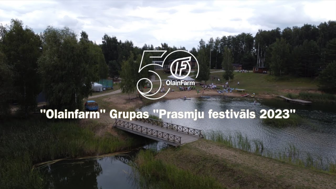 AS "Olainfarm" Grupas "Prasmju festivāls" 2023! - YouTube