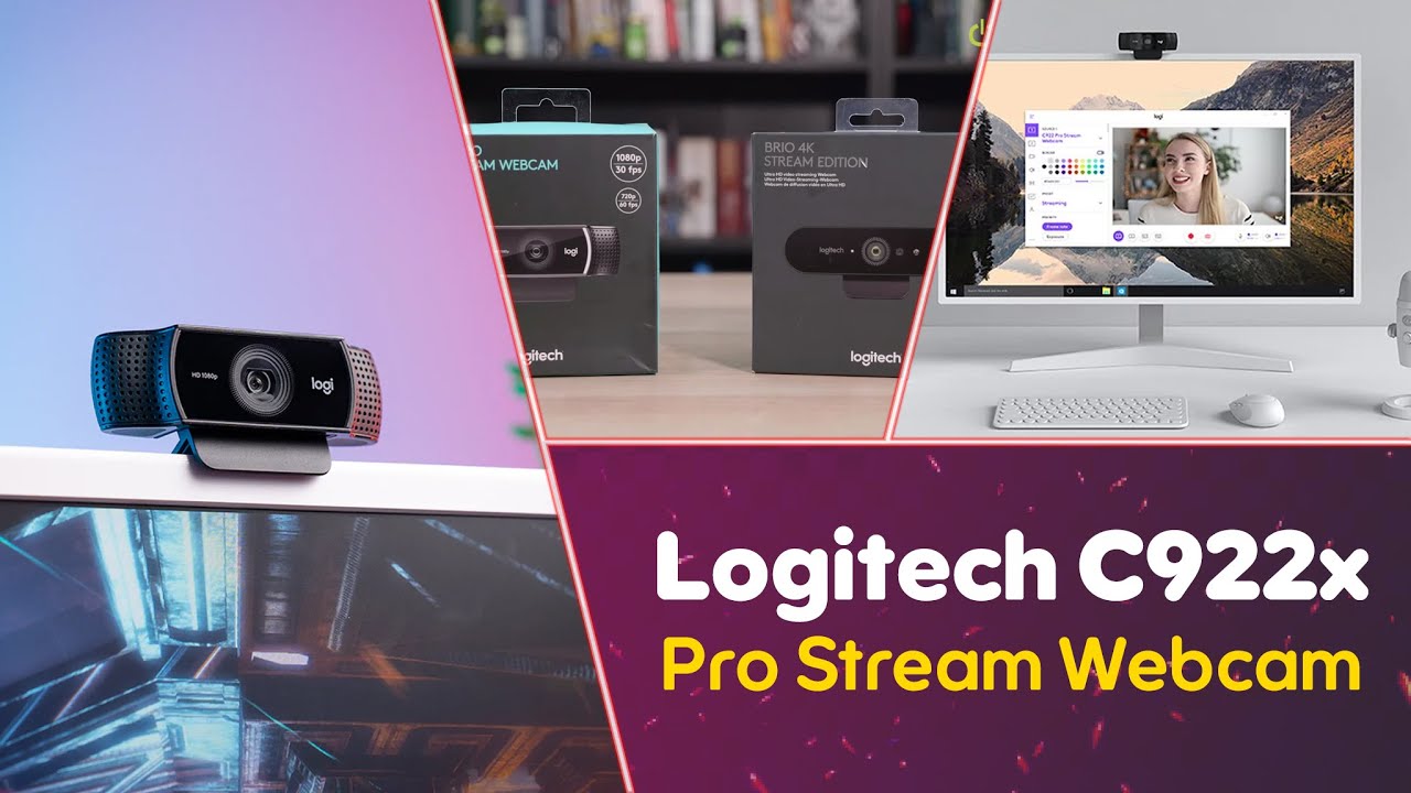 Logitech C922x Pro Stream Webcam Review: Best 1080p HD Webcam for ...