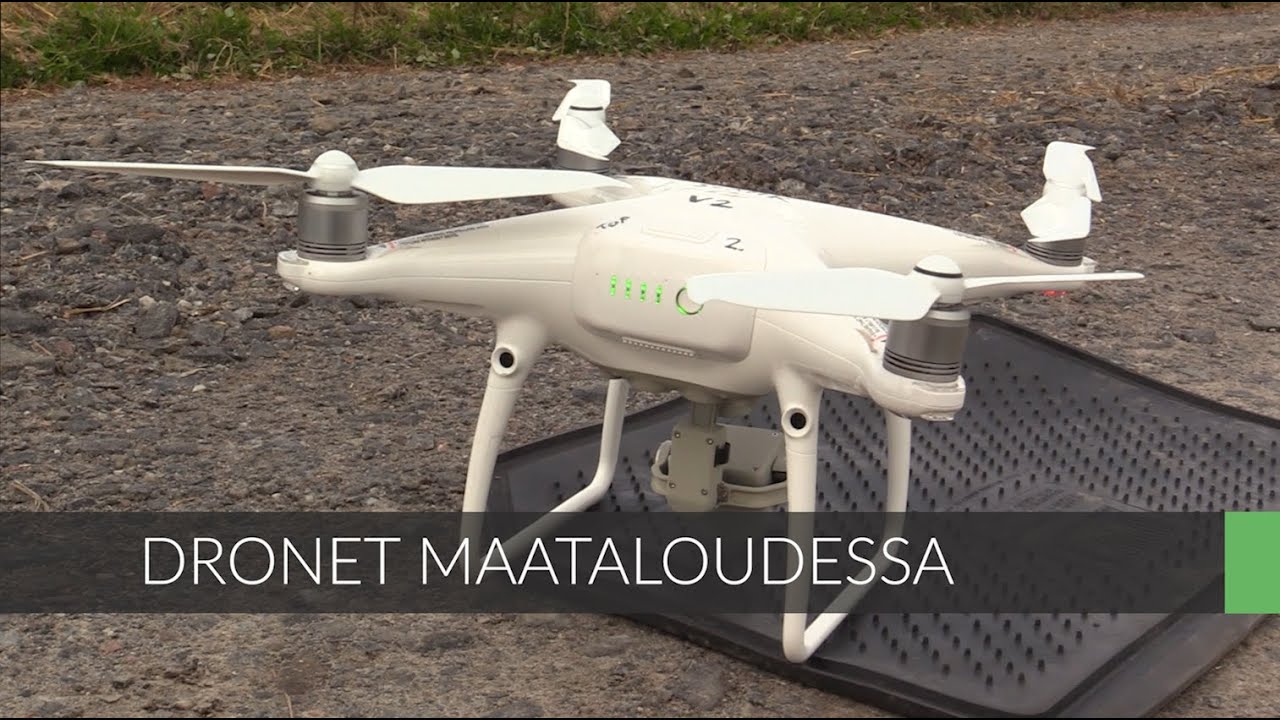 Dronet maataloudessa - YouTube