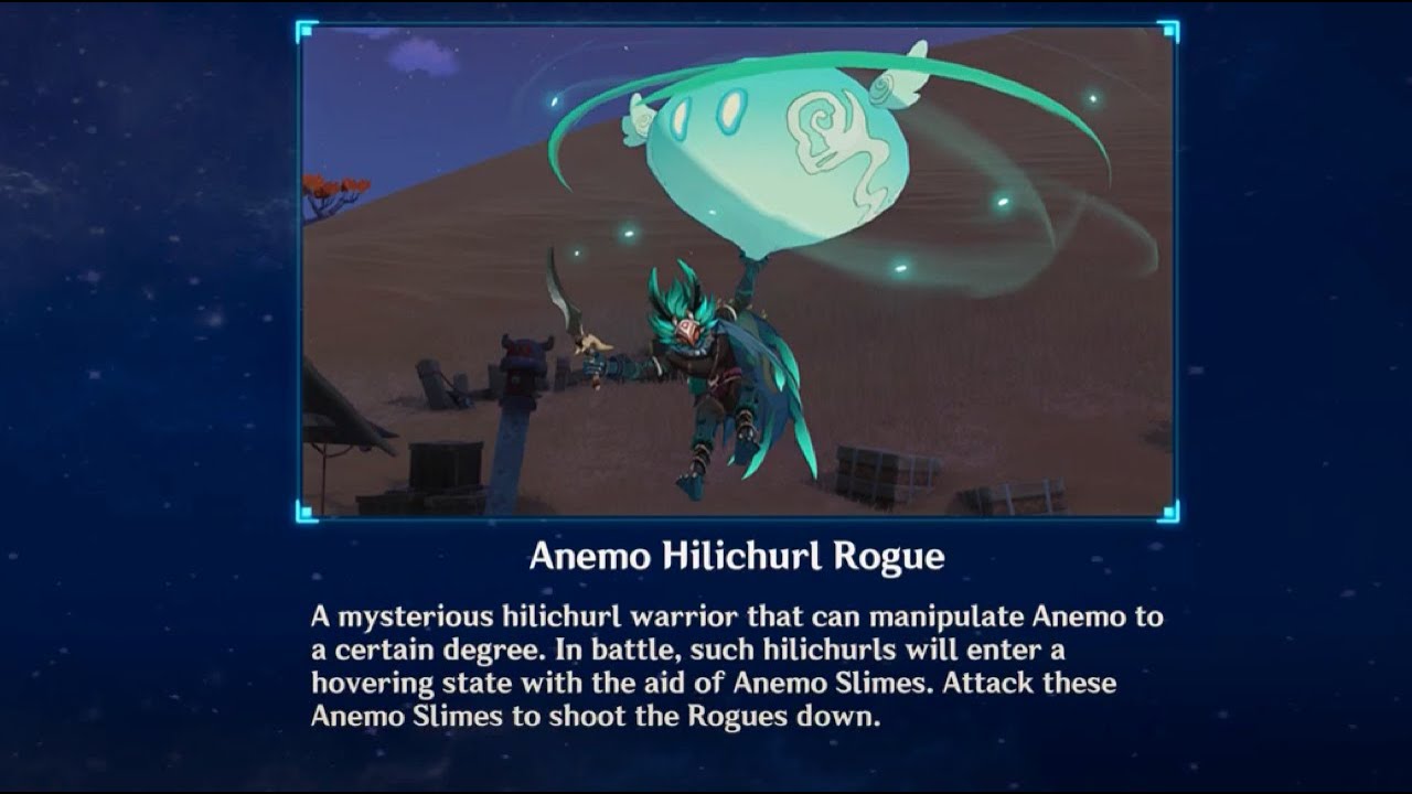 Anemo Hilicurl Location Genshin Impact - YouTube