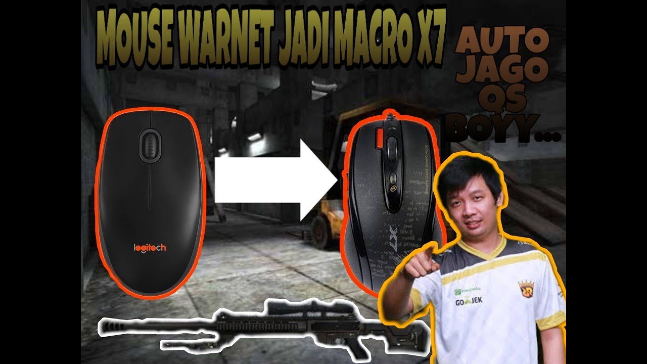 MUDAH !! TUTORIAL MOUSE BIASA MENJADI MACRO SG/AWP 2020 ~ POINTBLANK ...