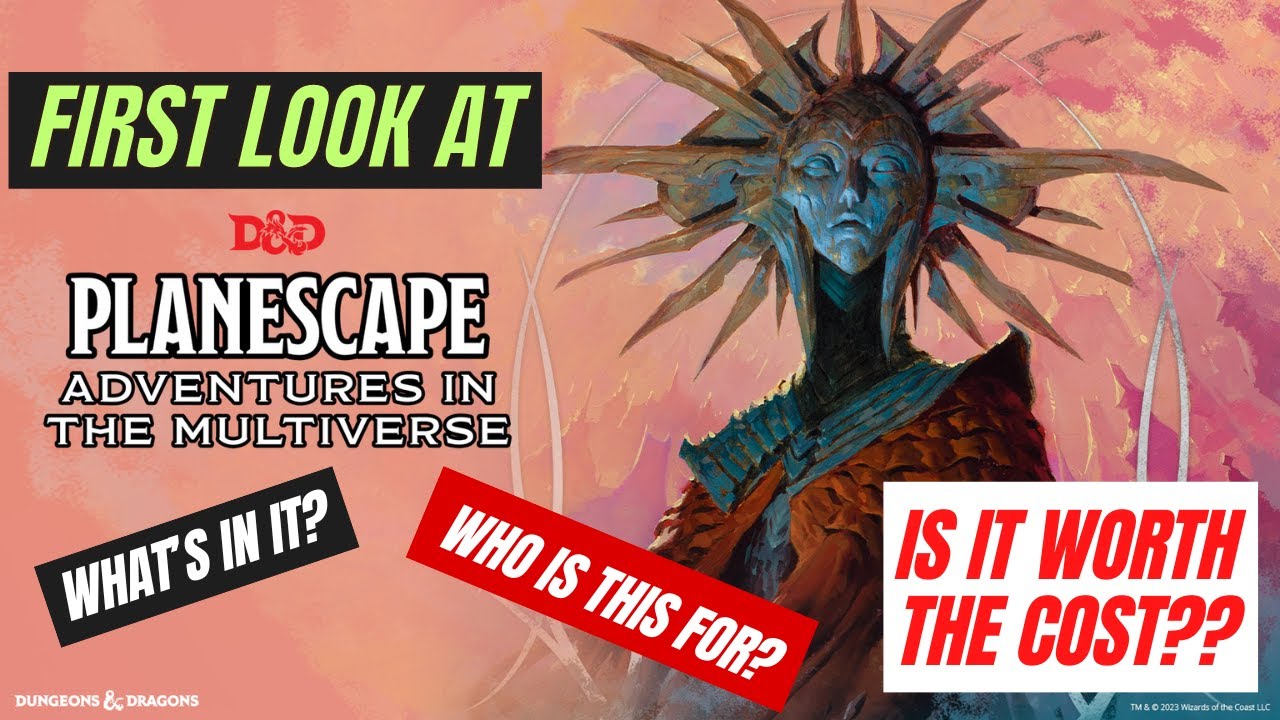 Planescape: Adventures in the Multiverse - FIRST LOOK! - YouTube