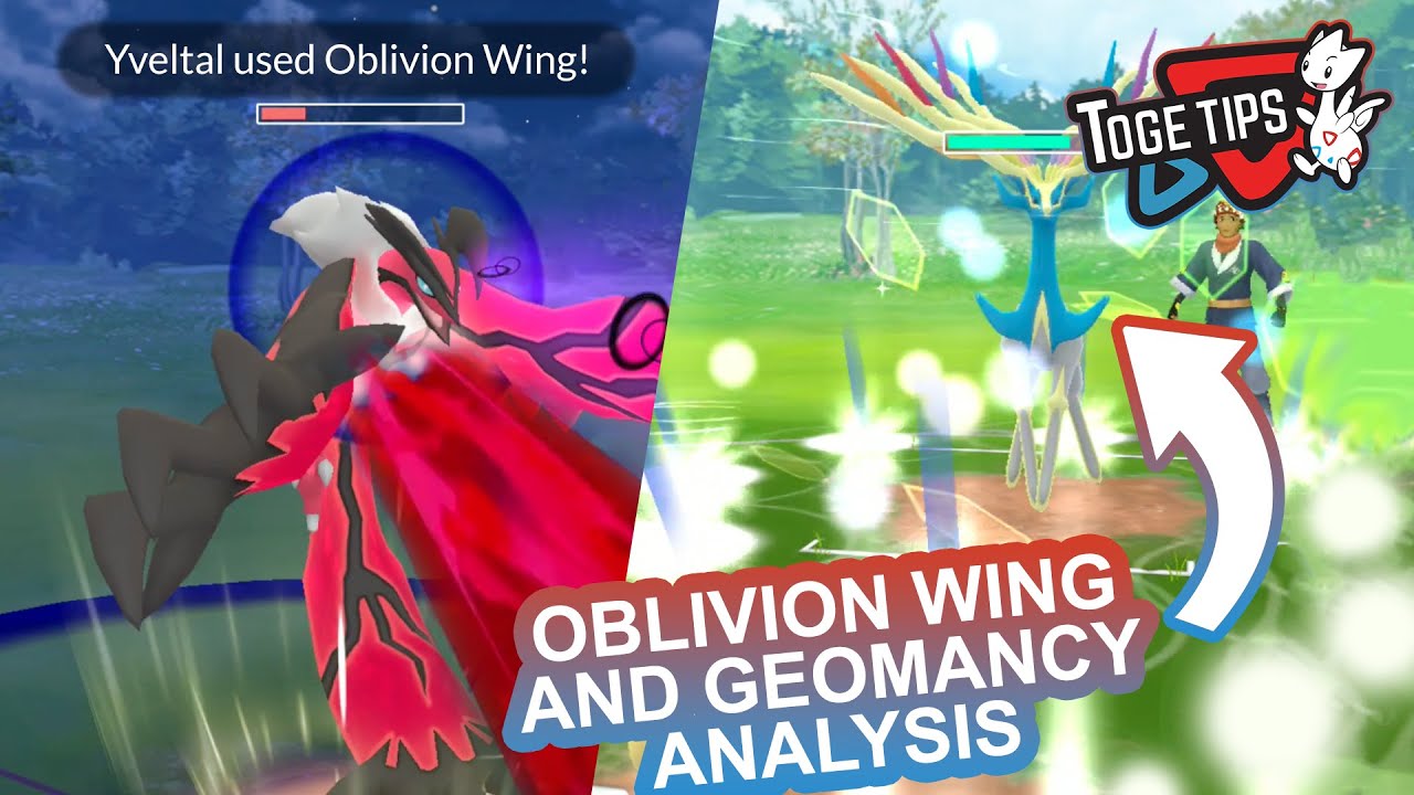 How Good Are Geomancy and Oblivion Wing? | Pokémon Go Analysis - YouTube