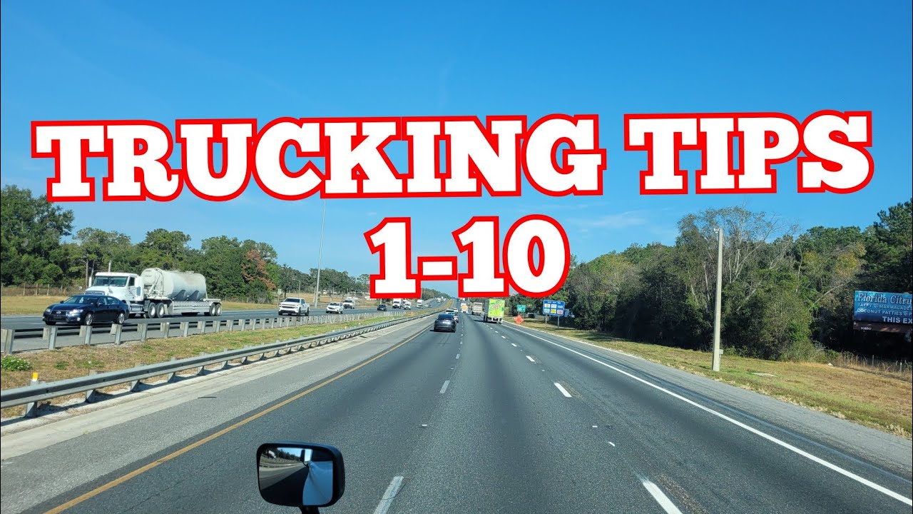 Ten truck driving tips 1-10 12/06/25 #Jesussaves #trucking # ...