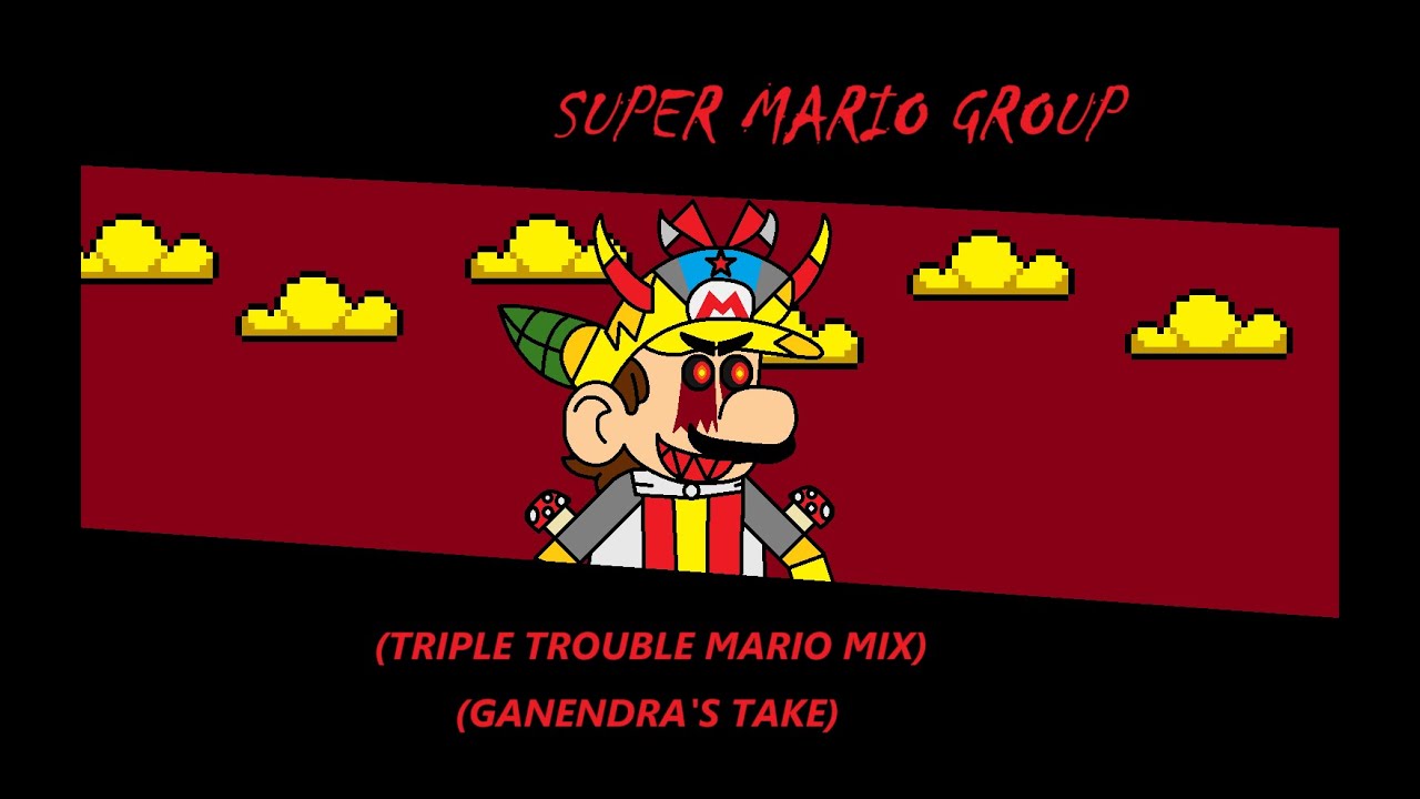 [FNF] Super Mario Group (Triple Trouble - Mario Mix) (Ganendra's Take ...