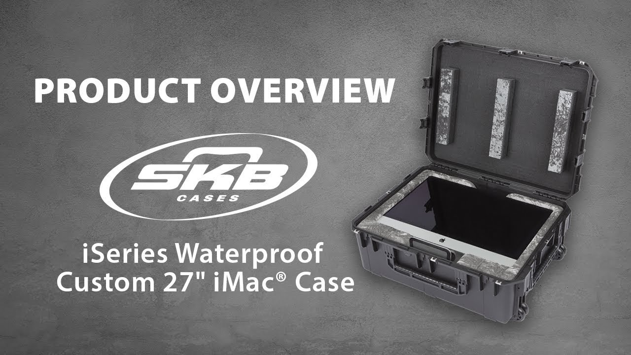 SKB Custom iSeries Case for the 27" Apple iMac® - YouTube