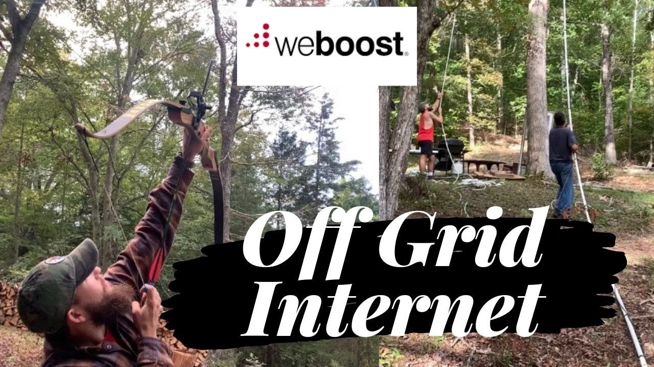 How to Get Internet Off Grid! Rural Internet with bad cell phone signal ...
