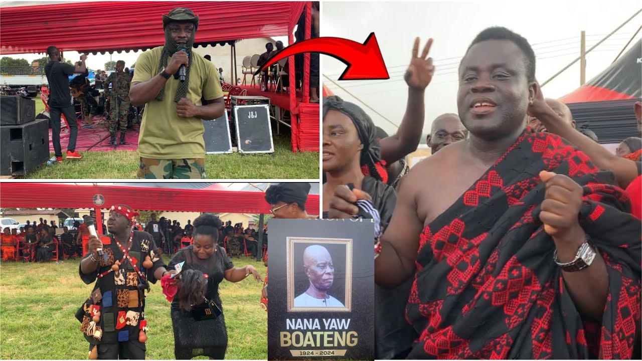 4th Dimension Band Consoles Dr Time Daso with Powerful Performance at his father’s funeral - YouTube