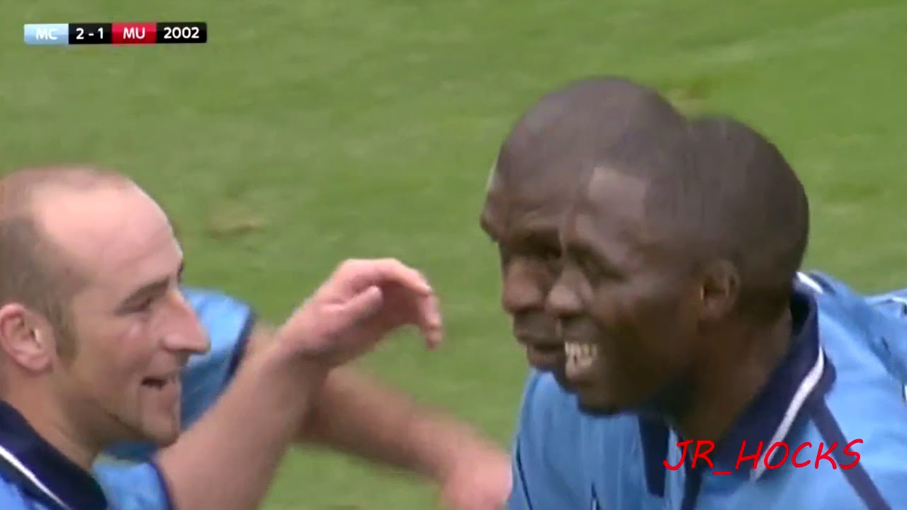 Manchester City 3 - 1 Manchester United - EPL 2002/2003 (With English ...