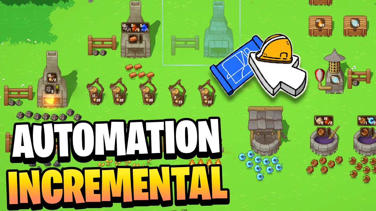I Built A CLICK FACTORY In This NEW Incremental Automation Game! - YouTube
