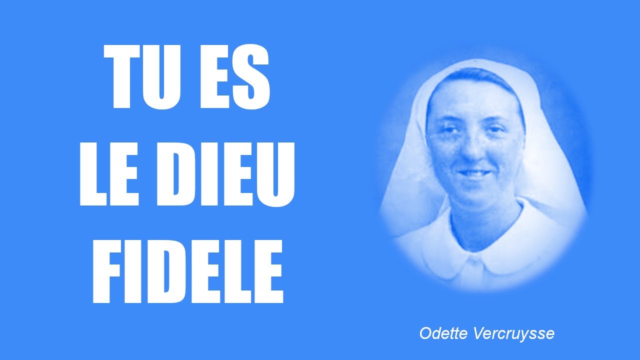 Tu es le Dieu fidèle éternellement (CATHOLIC SHEET MUSIC, LYRICS ...