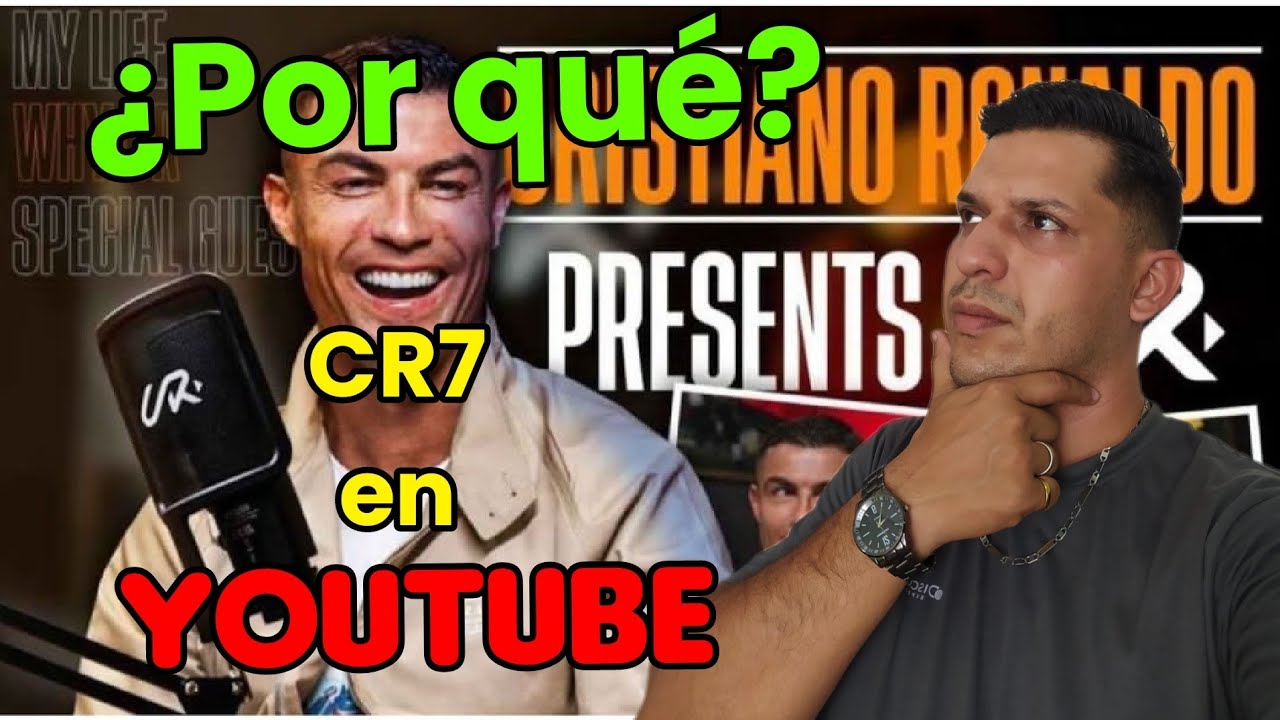 ¿por qué Cristiano Ronaldo abrió un canal en YOUTUBE? CR7 - YouTube