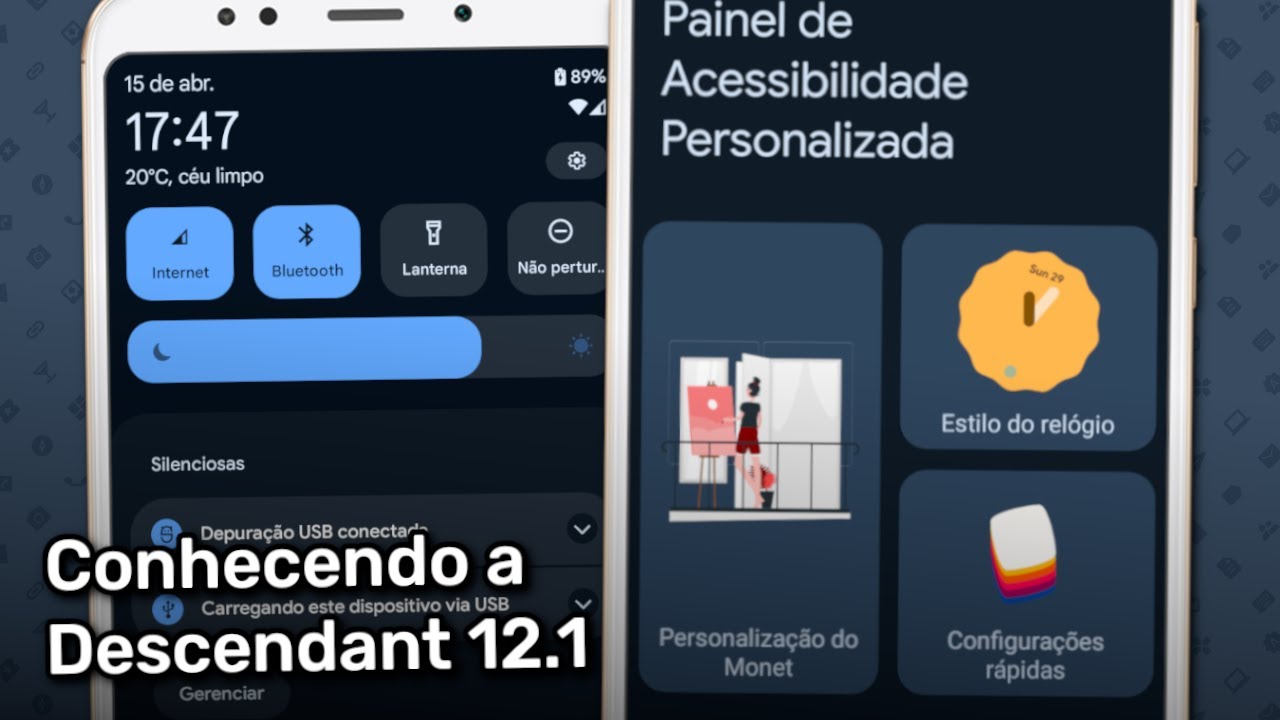 Conhecendo a Descendant 12.1 (Custom ROM) - YouTube