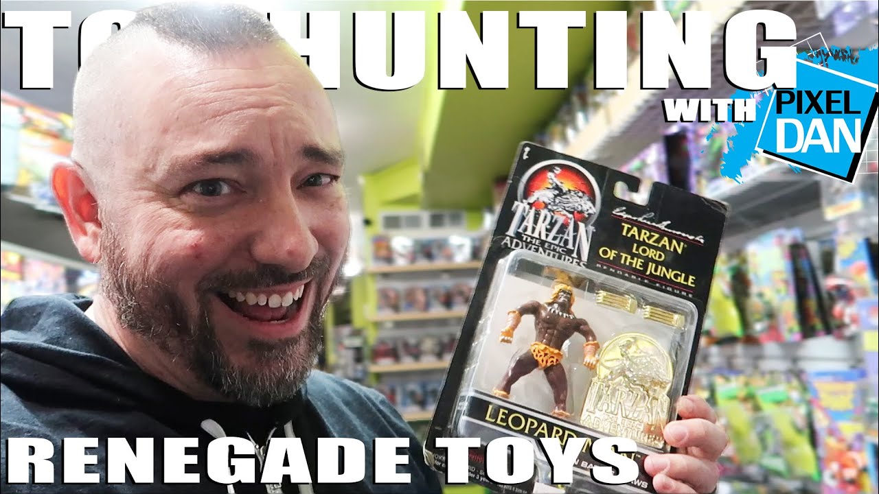 Do you even Tarzan?! | TOY HUNTING with Pixel Dan at Renegade Toys ...