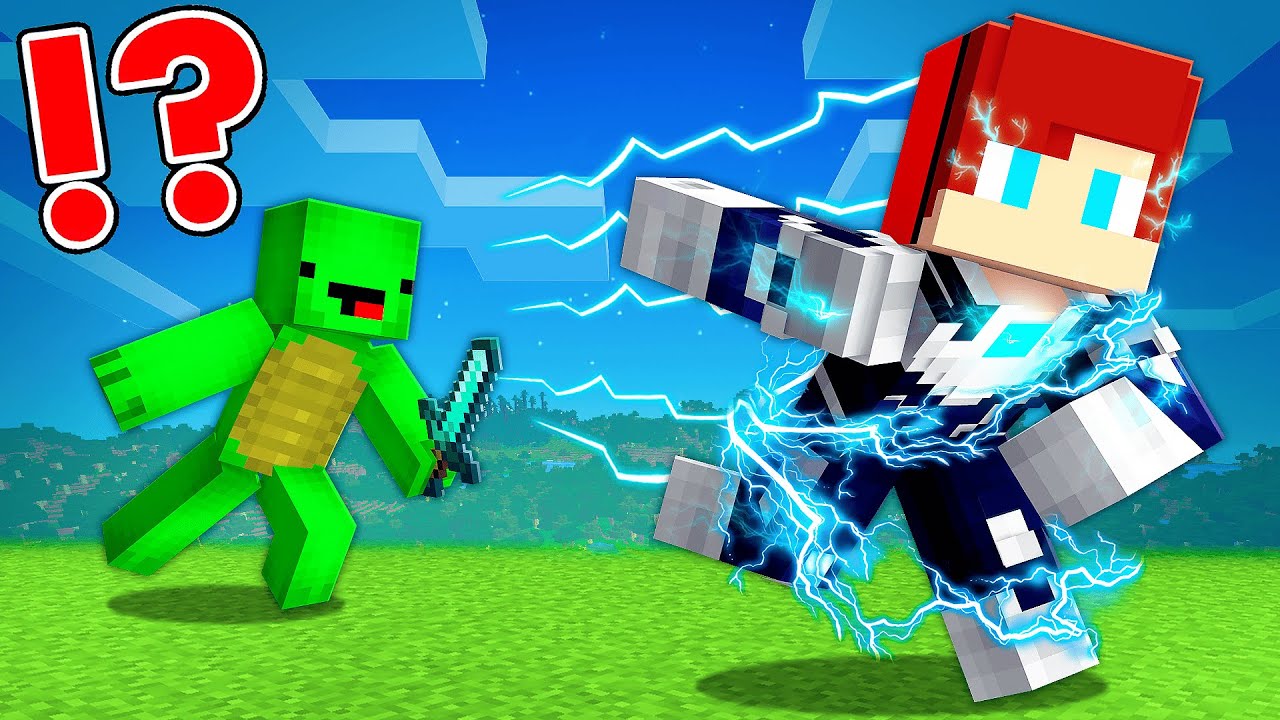 COBALT BLUE Speedrunner vs Hunter in Minecraft - Maizen JJ and Mikey ...
