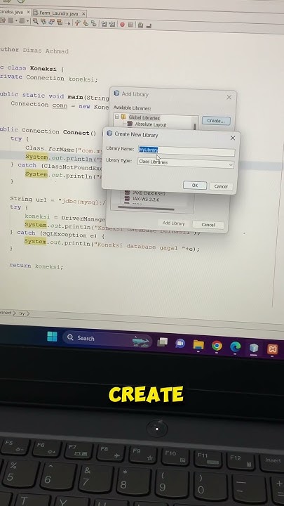 PART 2! Add library MySQL JDBC Connector in Netbeans - YouTube