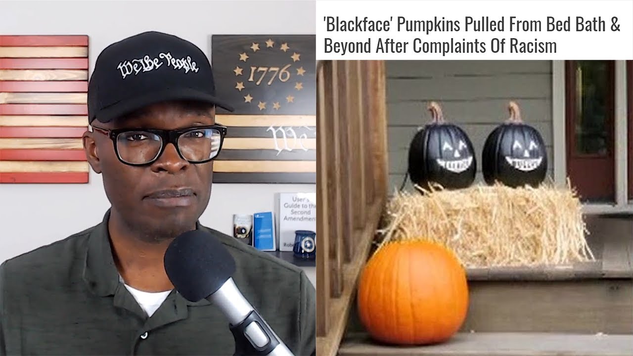 Bed Bath & Beyond Accused of RACISM Over BLACK Pumpkins! - YouTube