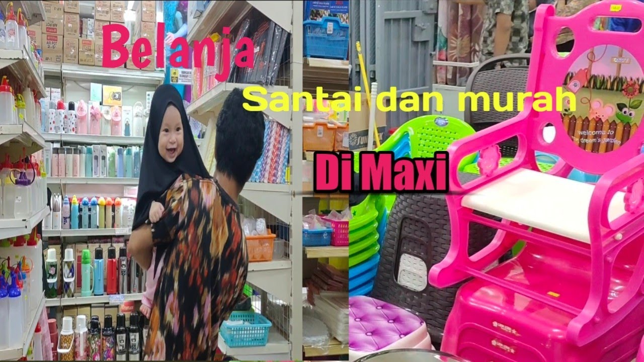 BELANJA DAN CUCI MATA PERABOTAN RUMAH TANGGA DAN DAPUR DI MAXI STORE PERINTIS MAKASSAR #belanja ...